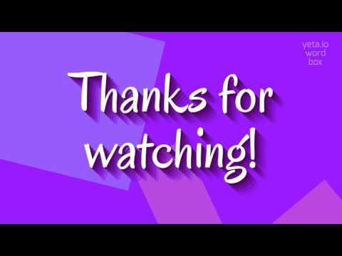 How to say "legate"! (High Quality Voices)