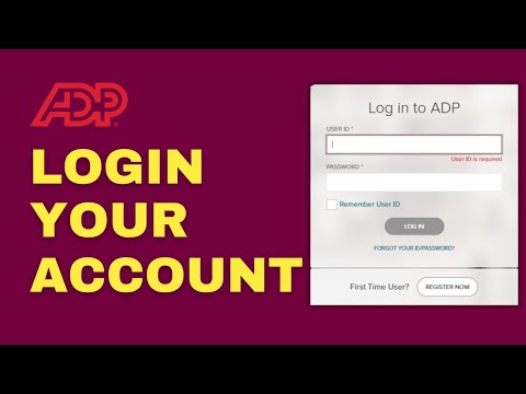ADP Employee Login: How to Login ADP Employee Account (2024) | ADP Login