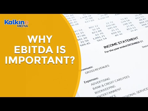 Why EBITDA is important?