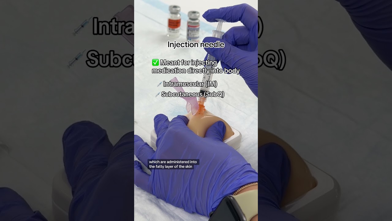 Types of Needles #RN #BSN #futurenurse