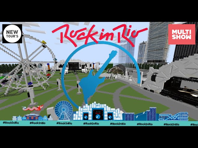 Rock In Rio 2019 - Full Complete Minecraft Map