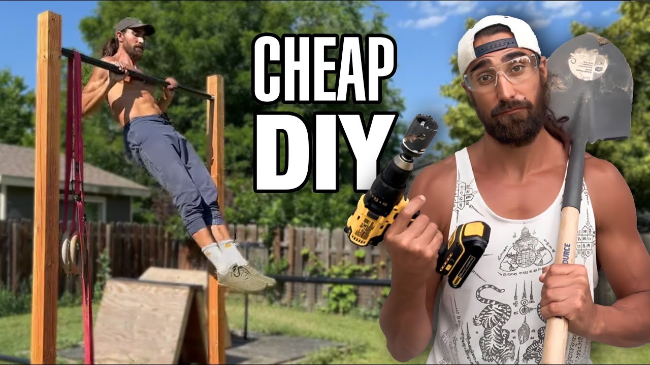 DIY Pull-Up Bar Under $100