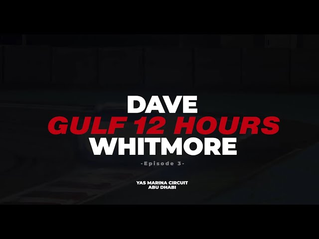 David Whitmore - British GT Championship Racing Driver