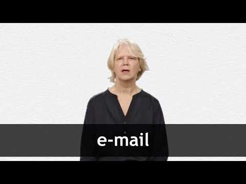 How to pronounce E-MAIL in American English