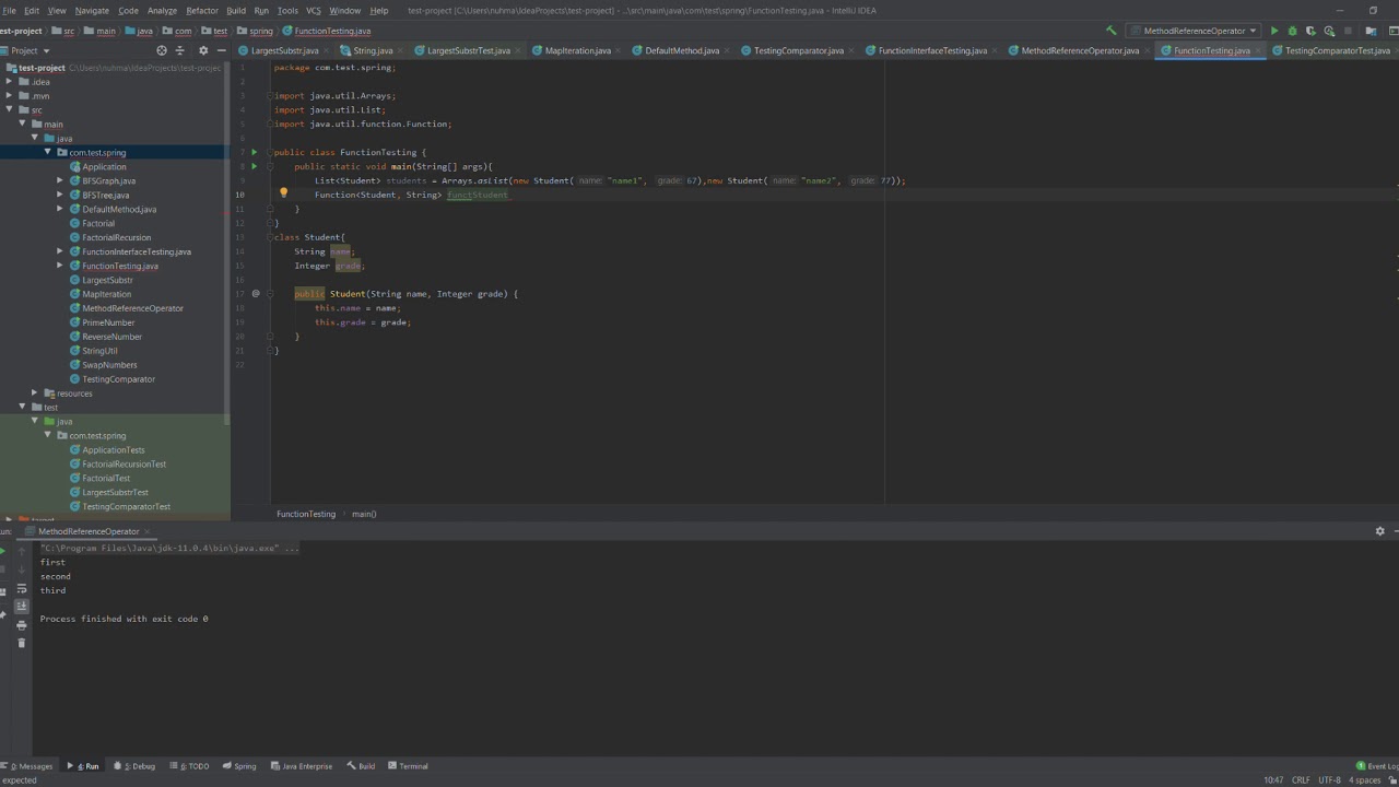 Java 8 Function.apply() functional interface implementation