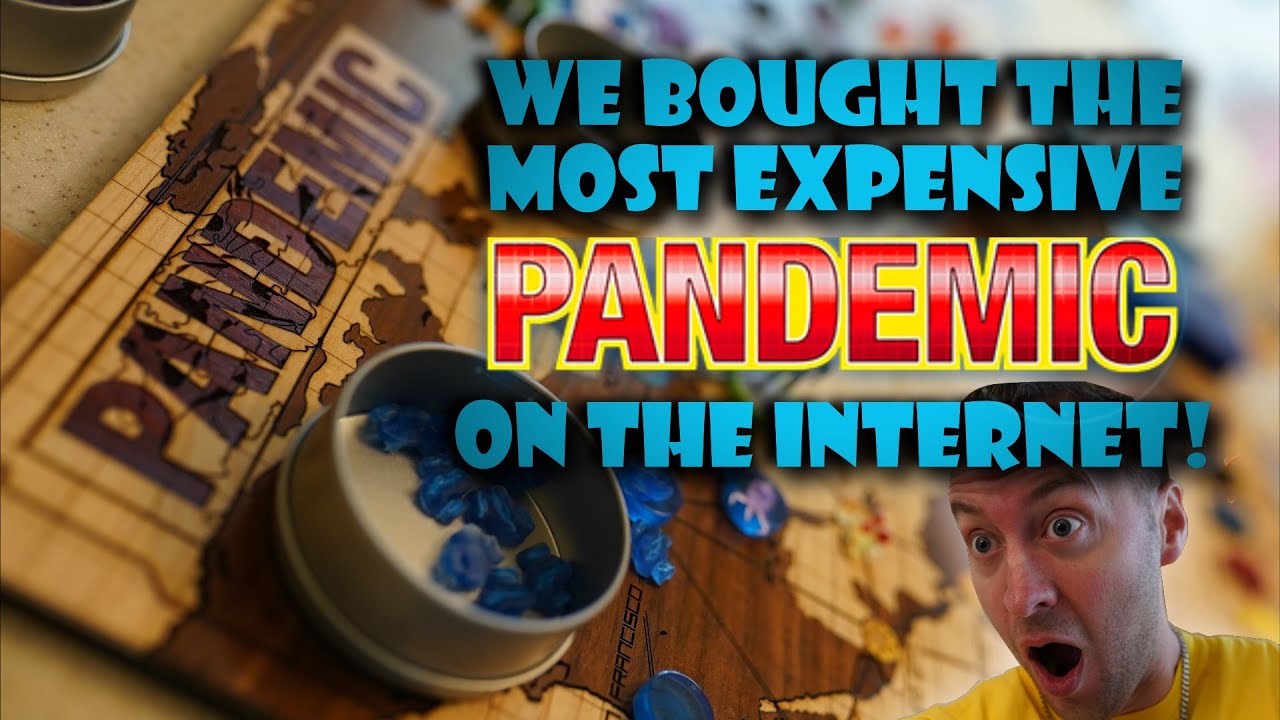 Handmade Wooden Pandemic Board Game from Etsy - Tin Shark