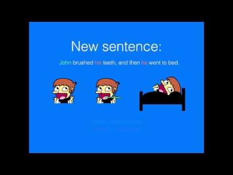 Pronouns and Antecedents