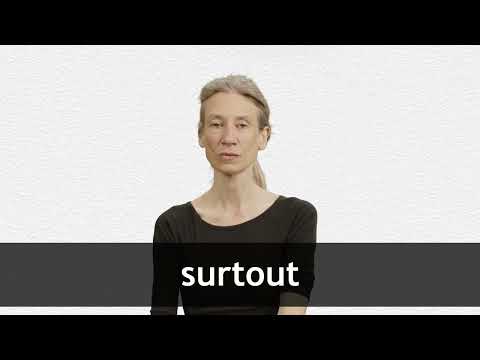 English Translation of “SURTOUT” | Collins French-English Dictionary