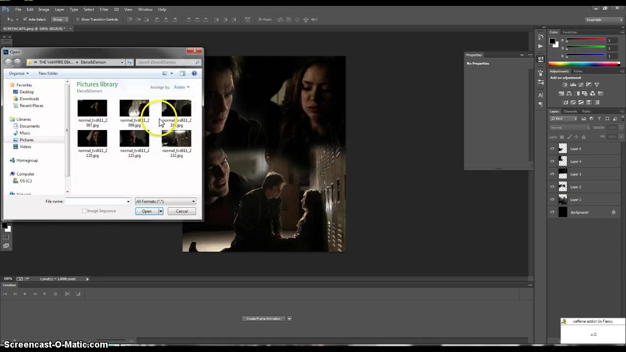Screencaps Blending pt1