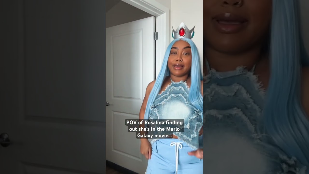 POV of Rosalina finding out she’s in the Mario Galaxy movie…