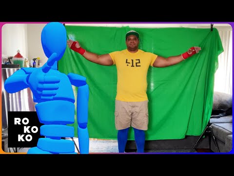 Rokoko Video A.I. Green Screen Test