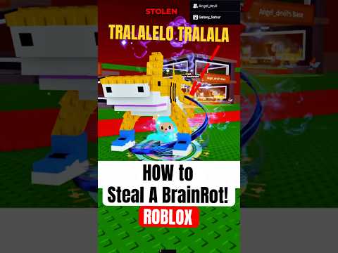 How to STEAL Italian Brainrot in Roblox! #shorts #roblox #funny