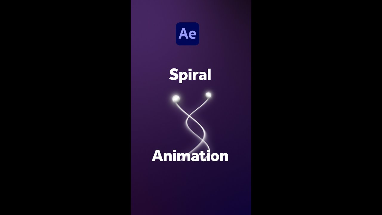 Spiral animation in After Effects | Tutorial