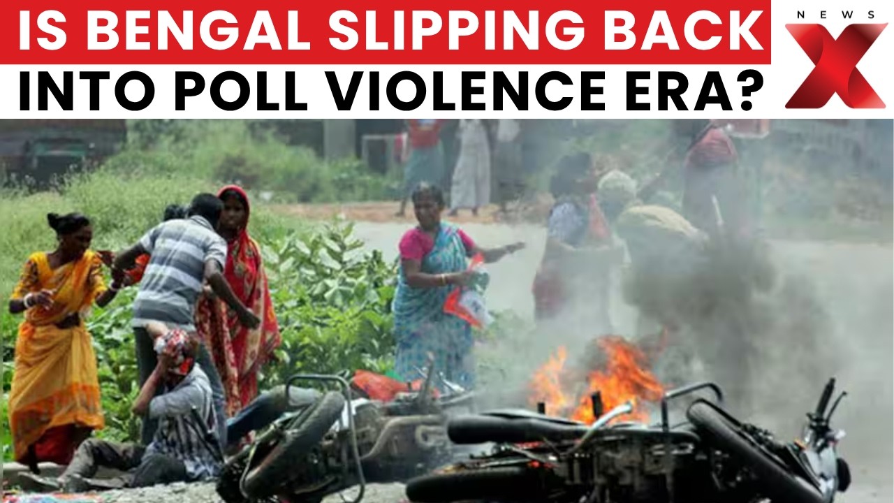 Bengal Votes Turn Violent: Bomb Attack, Clashes Rock Murshidabad Phase 1 Polls