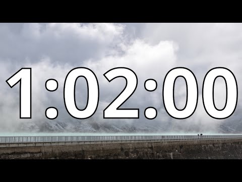 1 Hour 2 Minutes Countdown Timer With Alarm Sound At the End (Simple Beep)