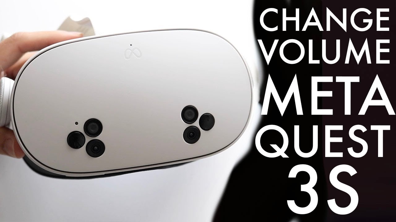 How To Increase/Decrease Volume On Meta Quest 3S!