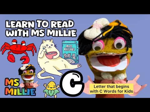 Letter that begins with C Words for kids | Learn to read with Ms Millie | #alphabet #rachel
