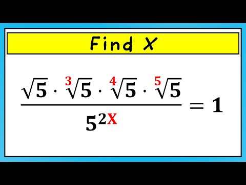 Nice Square Root Math Simplification | Find the Value of X