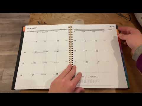 SUNEE 2024 Appointment Book, Quarter Hourly, Weekly & Monthly #planner #appointmentcalendar