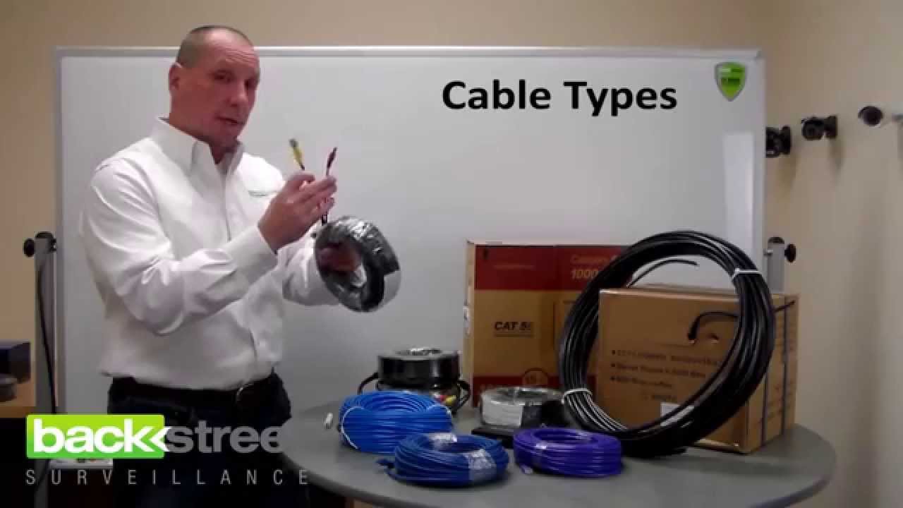 Types of Security Camera Cables & Maximum Distances