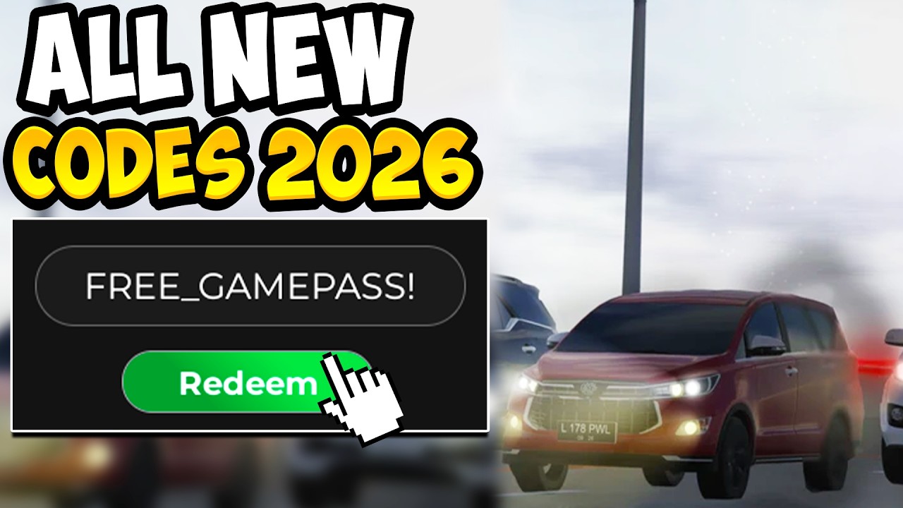ALL WORKING CAR DRIVING INDONESIA CODES ROBLOX - All New Car Driving Indonesia Codes 2026! (UPDATED)