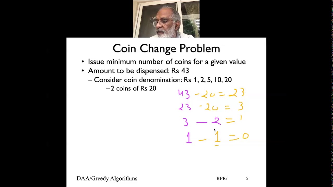 DAA 4A 4B L17 Greedy Algorithm Approach