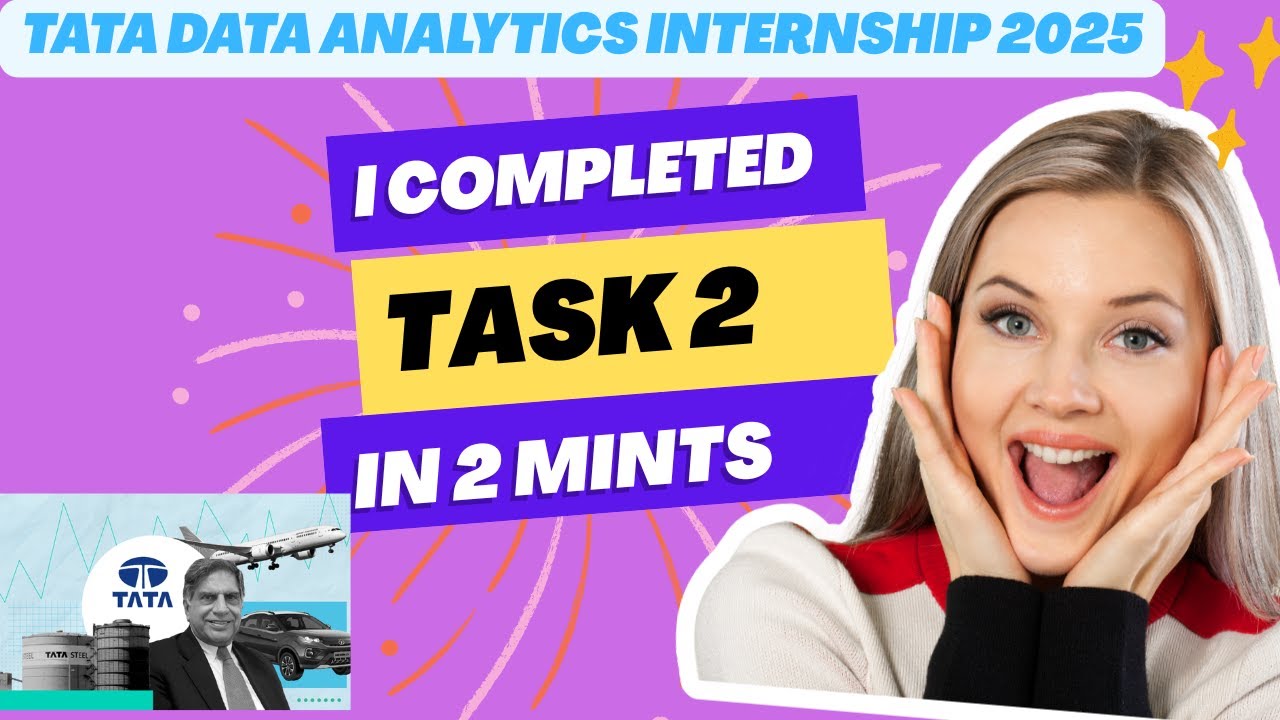 ✅ Task 2 Submission | Tata Data Analytics Internship 2025 | Gemini AI + ChatGPT Report |Study Planet