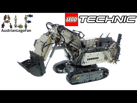 LEGO Technic 42100 Liebherr R9800 - Lego Speed Build Review