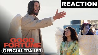 Reaction | Good Fortune (2025) Official Trailer - Seth Rogen, Aziz Ansari, Keke Palmer, Keanu Reeves