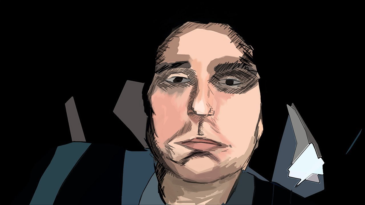 EBsynth Software test - low res video, 1 keyframe