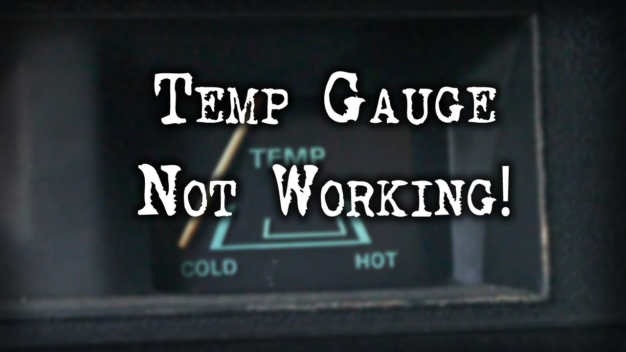 Tech Tip - Temperature Gauge Not Working!