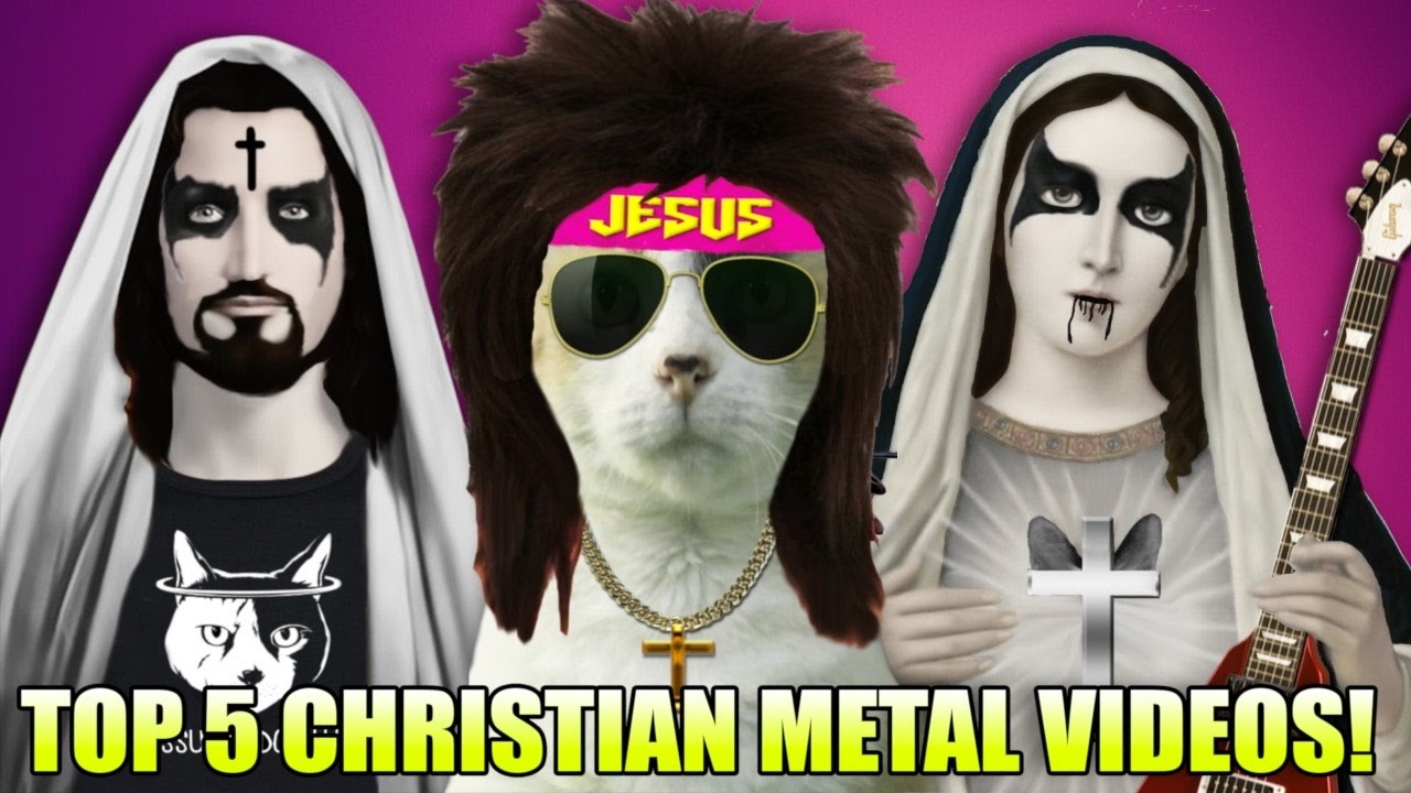 Top 5 CRINGE-tastic Christian Metal Videos!