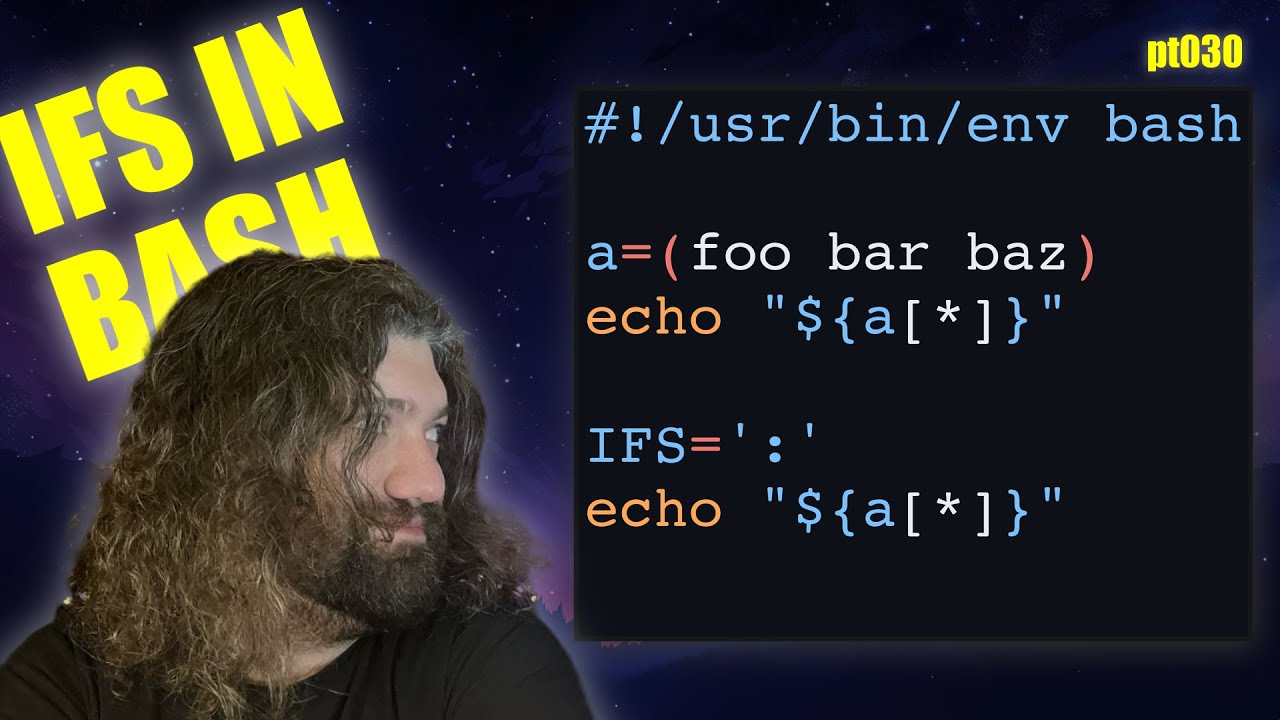 Understanding the IFS in Bash! Stringify Arrays easily - You Suck at Programming #030