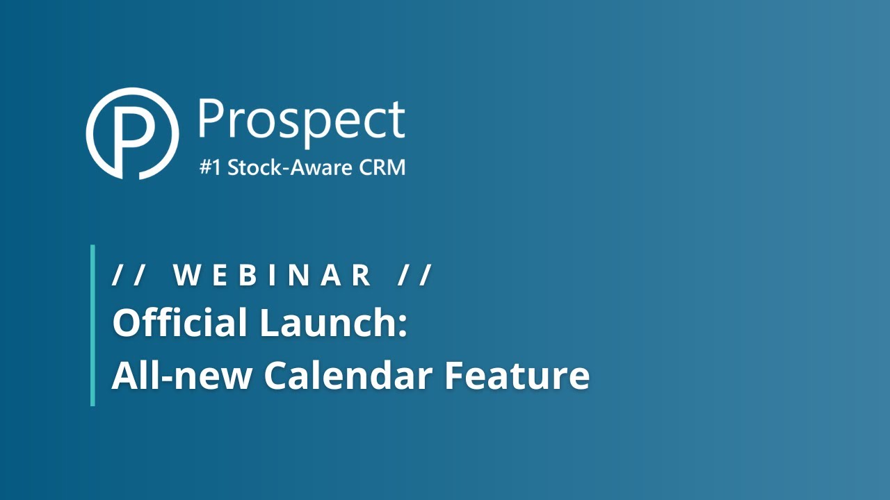 Webinar // Series 5: Official Launch: All-new Calendar Feature