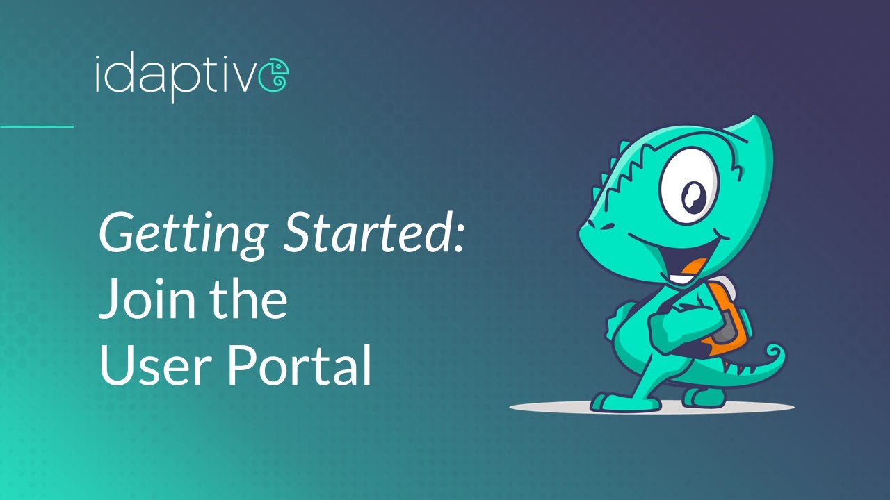 Getting Started: Join the User Portal