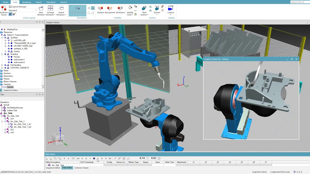 RobotExpert - New Arc Welding Path Simulation