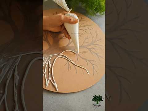 The Tree of Life, in a new avatar😍 Cone: texture paste cone #shortsindia #youtubeshorts #treeoflife