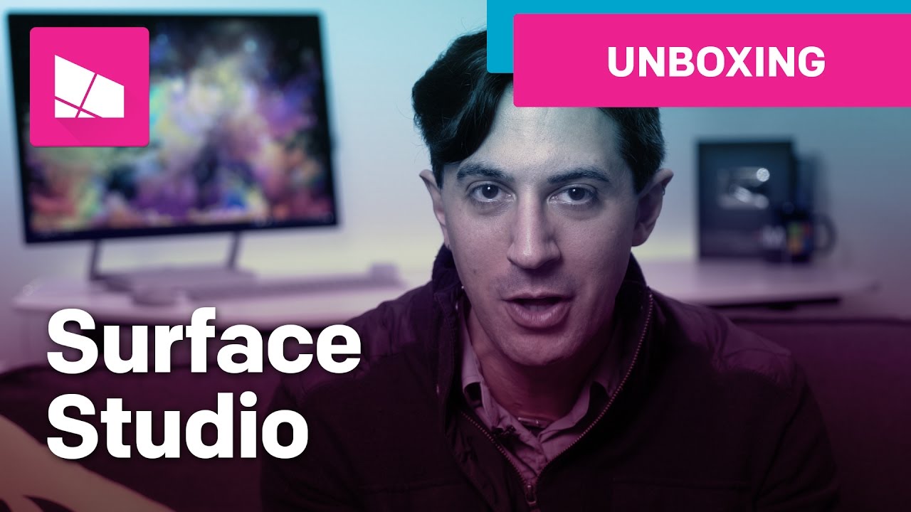 Microsoft Surface Studio unboxing!