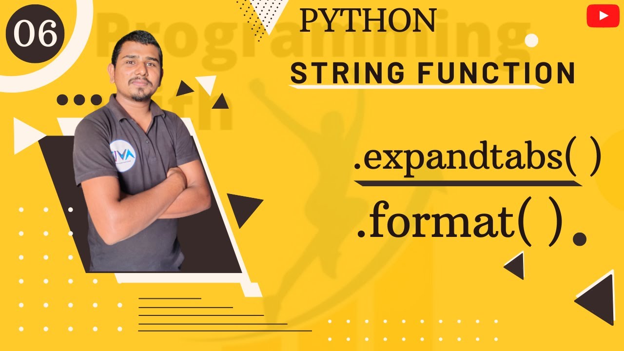 string expandtabs function in python |string format function in python(Hindi) #string #avitsupaul