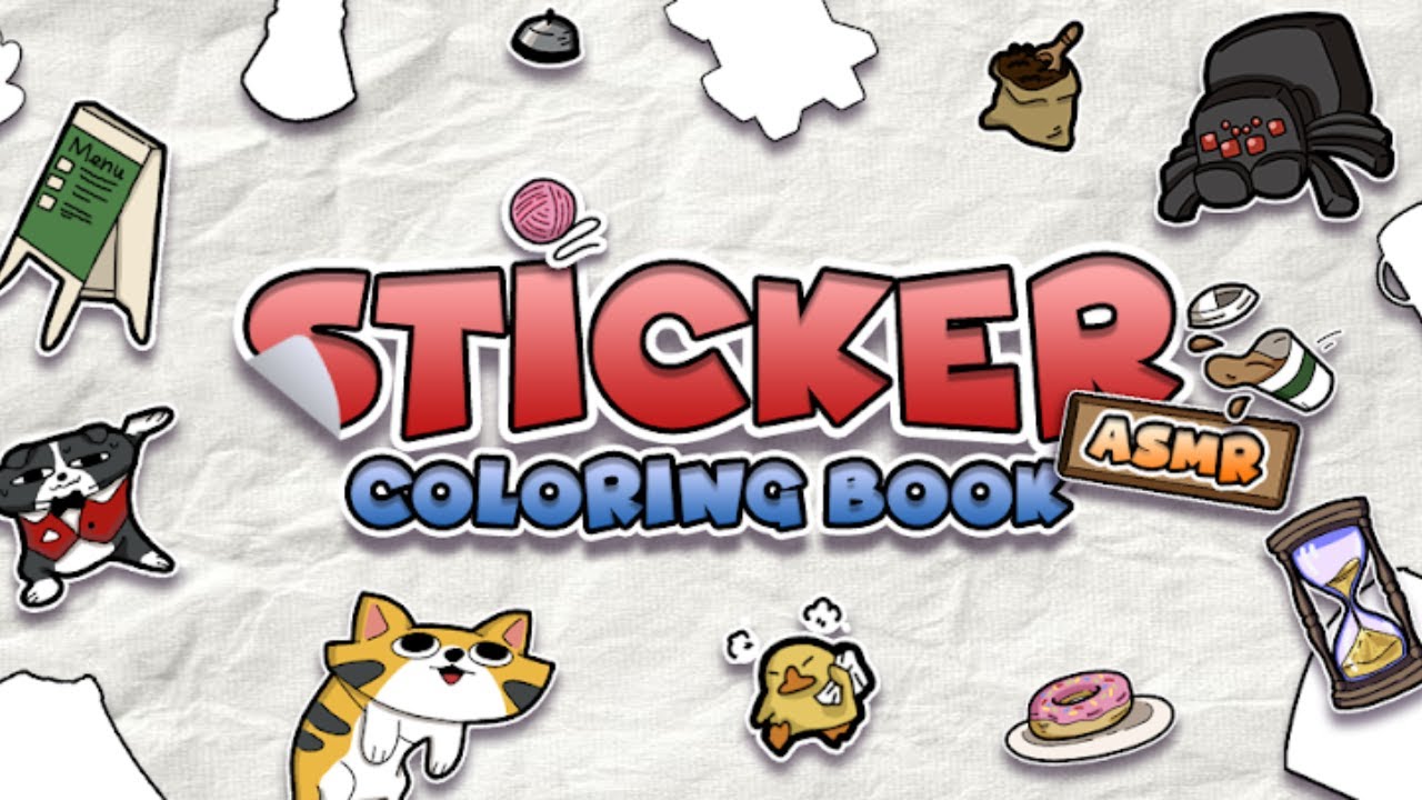 Sticker ASMR: Coloring Book Game Android Gameplay