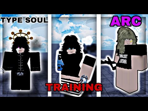 DAY 1 TRAINING ARC FOR TYPE SOUL.. | Type://Soul Battlegrounds