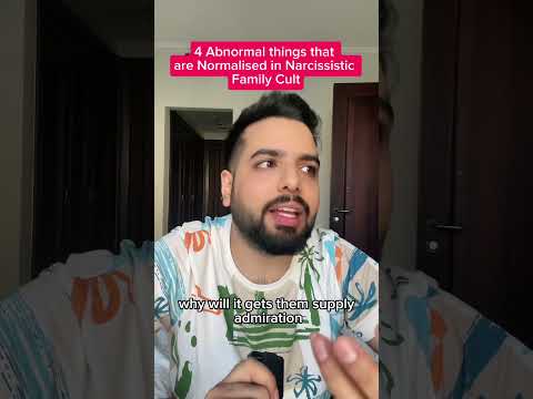 4 Abnormal things that are Normalised in Narcissistic Family Cult #narcissist