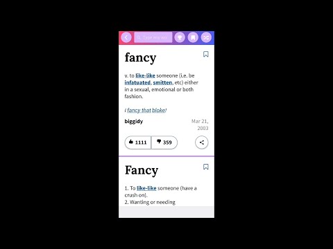 Urban Dictionary (Official) (by Urban Dictionary) - app for Android and iOS.