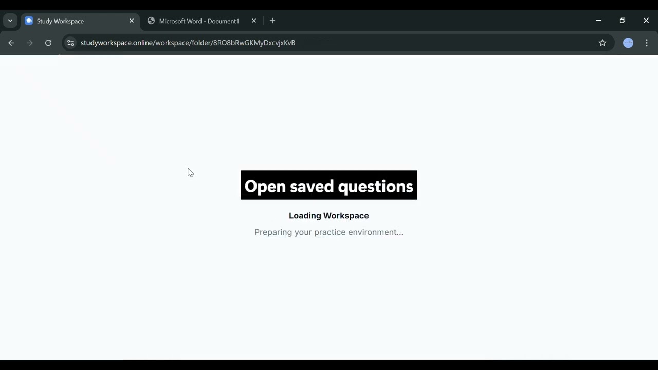 Turn Your Notes Into Practice Questions With Study Workspace
