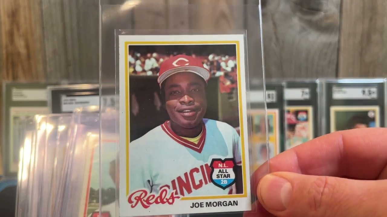 1978 Topps Cincinnati Reds + SGC Submission