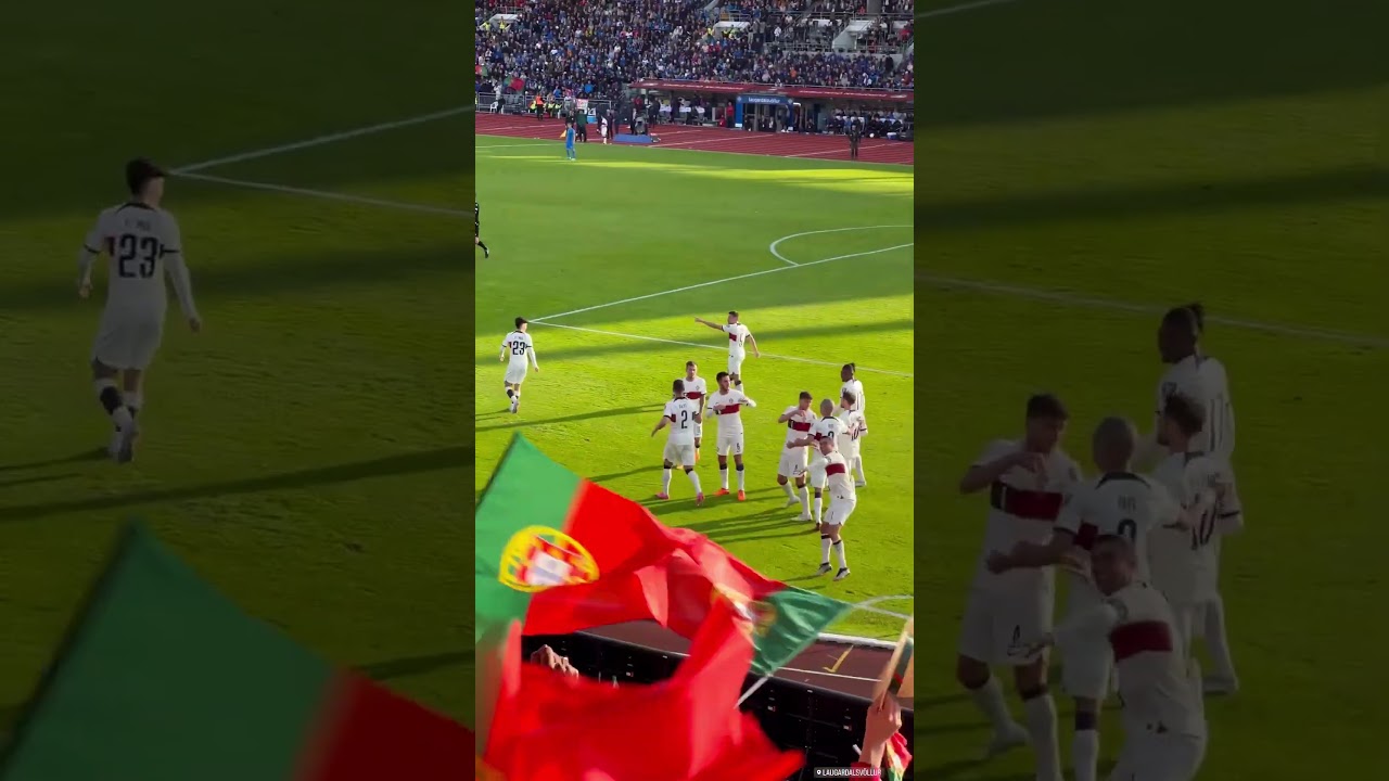 Cristiano Ronaldo scores on his record 200th international cap for Portugal! 🇵🇹Of course POR 1-0 ICE