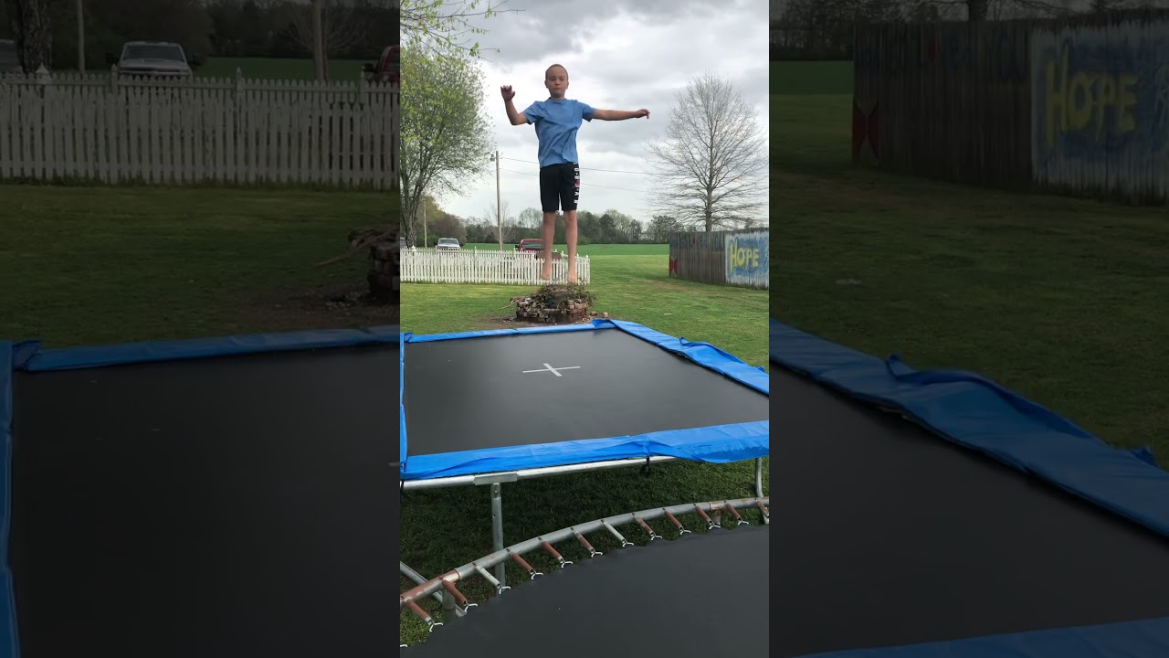 Back Layout on Trampoline