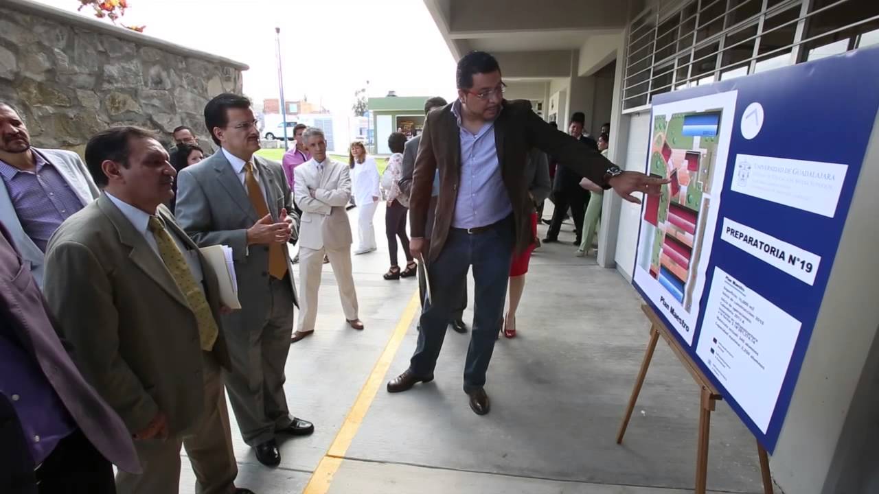 Inauguración de obras Preparatoria No  19