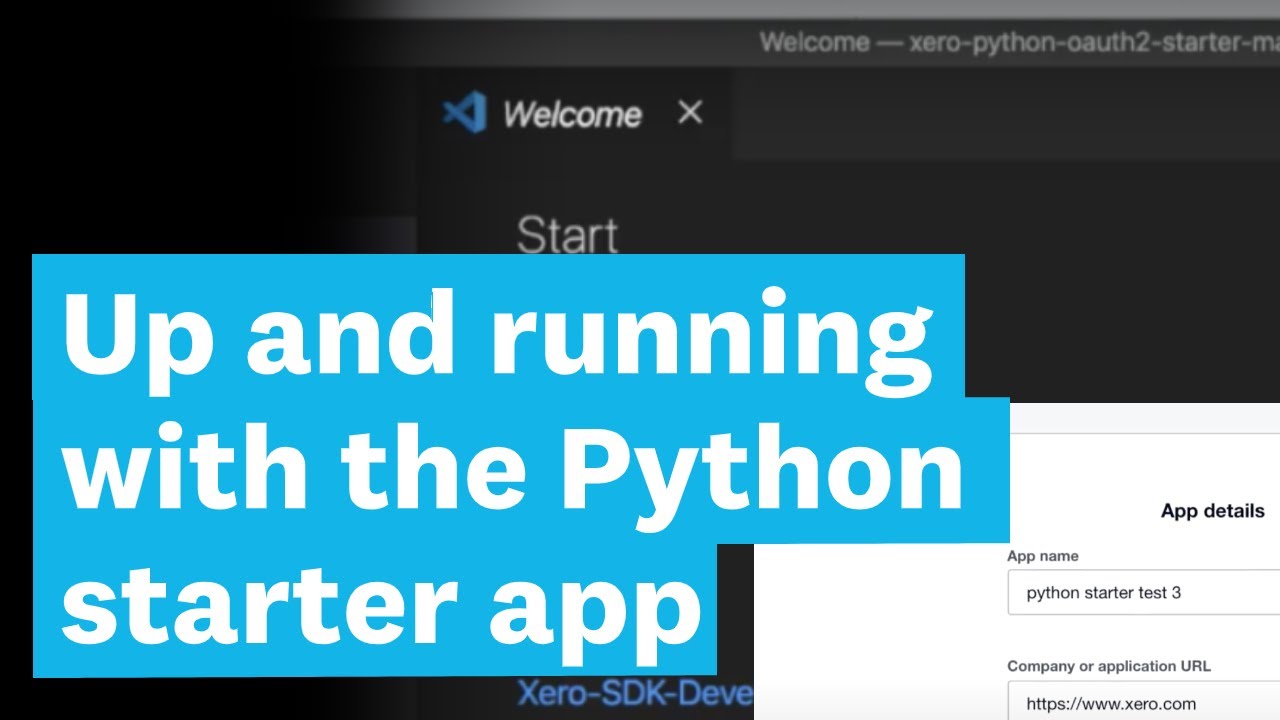 Up and Running with xero-python-oauth2-starter project