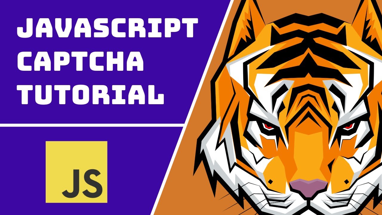 Create a JavaScript CAPTCHA (Vanilla JS) EASY